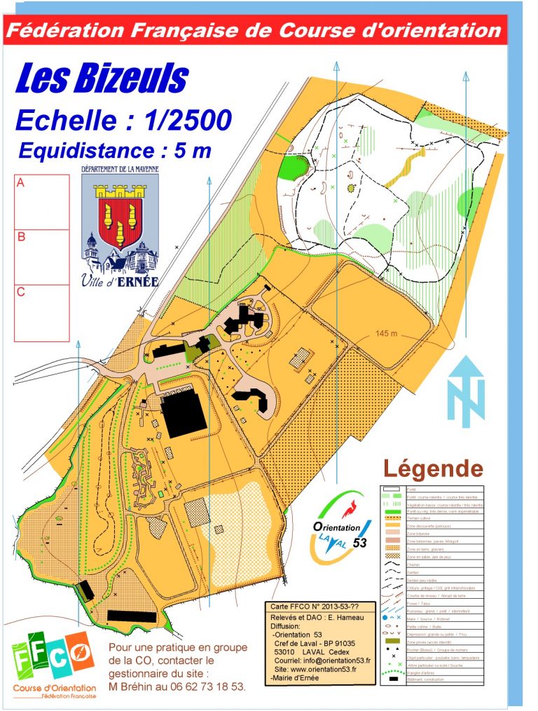 Une carte d'orientation disponible pour les Bizeuls ! - Ernée