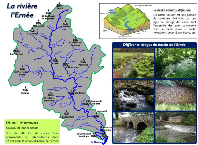 La rivière l’Ernée - Ernée