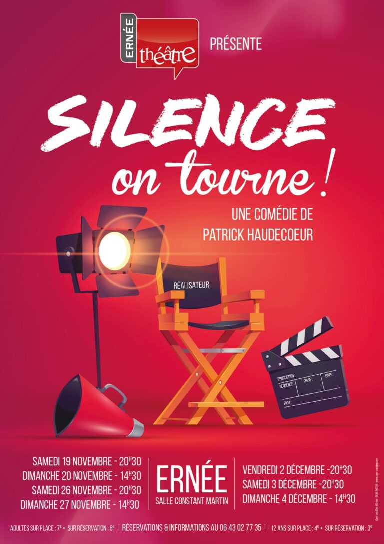 Théâtre : Silence, on tourne ! - Ernée