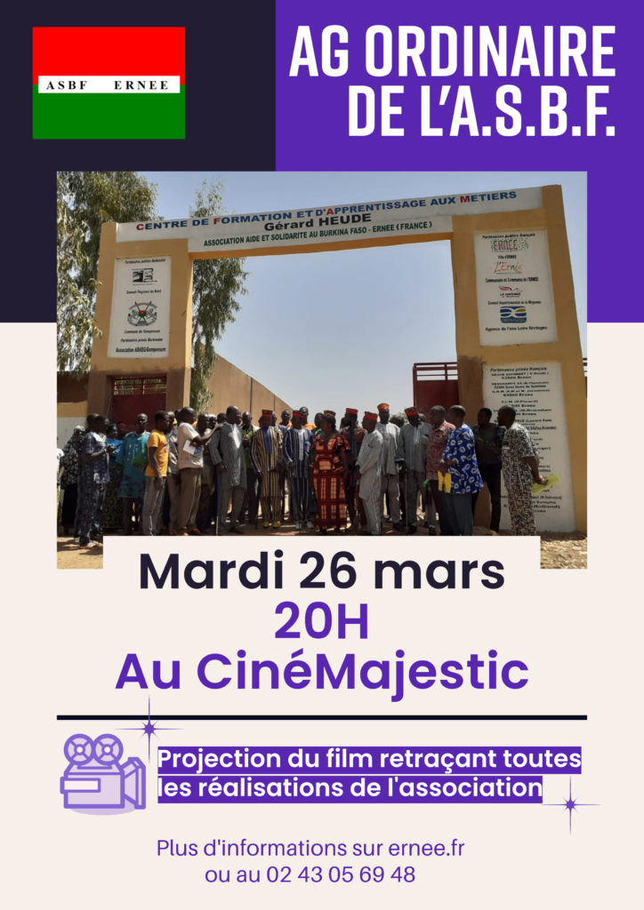 ASBF Ernée : Assemblée Générale Ordinaire - Ernée