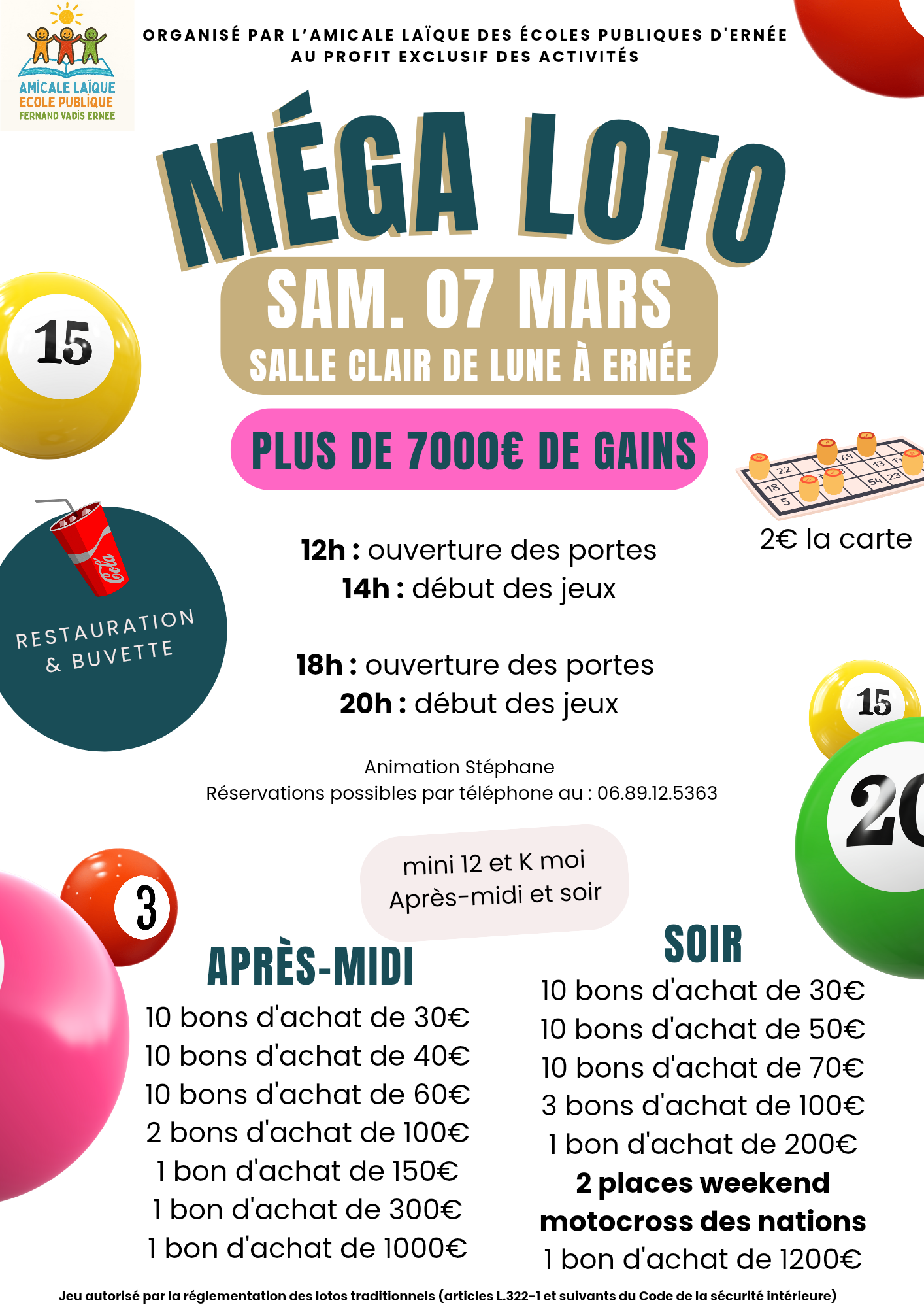 Méga loto - Ernée
